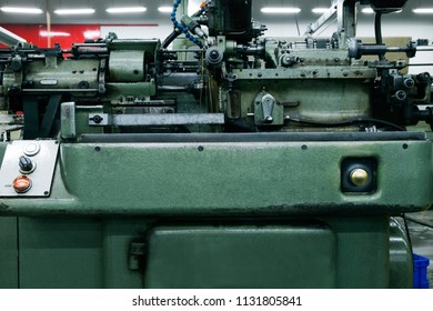 Automatic Lathe Machine Control By Camshaft Stock Photo 1131805841 ...