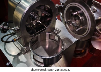 Automatic Pill Making Machine Pharmaceutical Industry Stock Photo ...