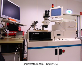 Automatic Quality Testing Station Silicone Wafer Stock Photo 120124753 ...