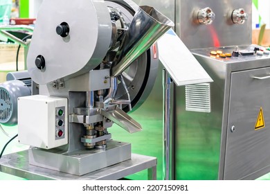 Automatic Single Punching Tablet Press Machine Stock Photo 2207150981 ...