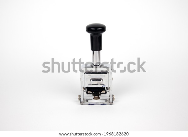 Automatic Stamp Numbering Documents Stock Photo 1968182620 | Shutterstock
