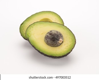 Avocado Split Pit Tact Isolated On Stock Photo 497003512 | Shutterstock