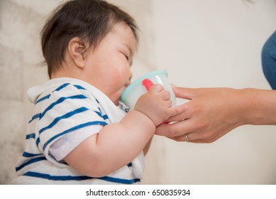 Babies Drinking Drinks Stock Photo 650835934 | Shutterstock