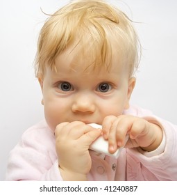 Baby Eating Remote Control Stock Photo 41240887 | Shutterstock