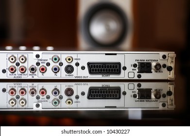 Back Diagonal View Audio Equipment Panel Stock Photo 1376373014 ...