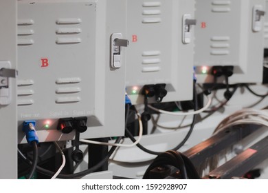 Back Modular Led Stage Screen Ethernet Stock Photo 1592928907 ...