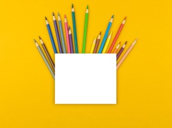 Back to school theme with colorful p, a School & Education Photo by ...