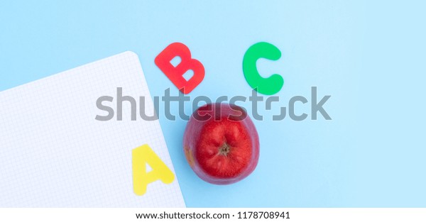 Back School Styled Scene Abc Letters Stock Photo 1178708941 | Shutterstock