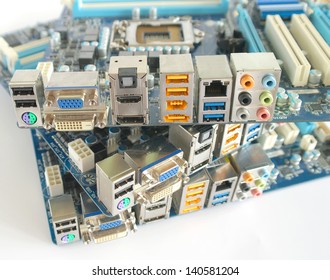 Back Side Computer Main Boards Shallow Stock Photo 140581204 | Shutterstock