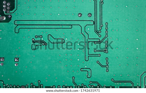 Back Side Curcuit Board Texture Background Stock Photo 1742631971 ...