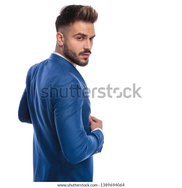 Back Side View Cool Man Suit库存照片1389694064 | Shutterstock