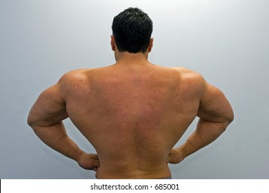 Back View Body Builder Stock Photo 685001 | Shutterstock