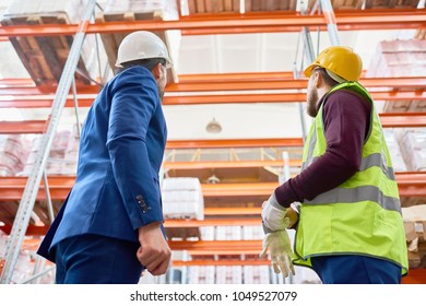 Back View Low Angle Portrait Warehouse Stock Photo 1049527079 ...