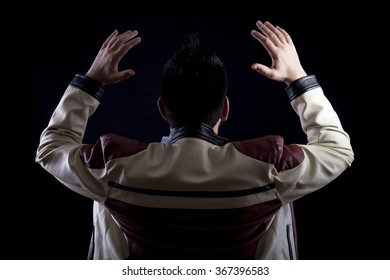 Back View Man Taking Off His Stock Photo 367396583 | Shutterstock