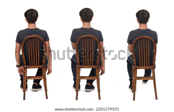 1,512 Boy sitting on chair back 图片、库存照片和矢量图 | Shutterstock