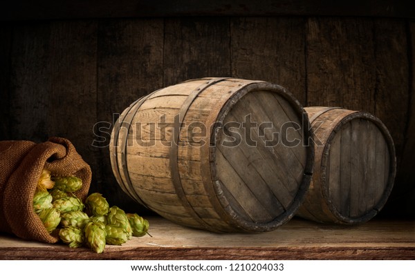 Background Barrel Shape Free Empty Space Stock Photo 1210204033 ...