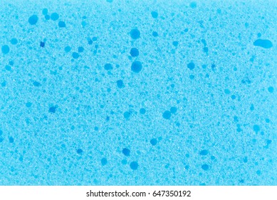 Colored Spongy Plastic Texture Blue Color Stock Photo 1364366747 ...