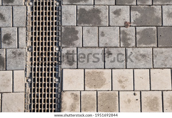Background Brickwork Drain Desktop Stock Photo 1951692844 | Shutterstock