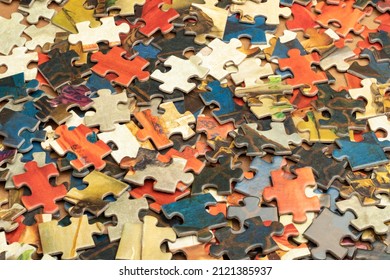 195 Jigsaw pieces messy Images, Stock Photos & Vectors | Shutterstock