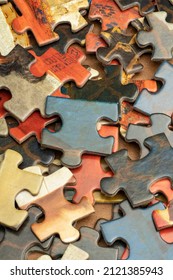 195 Jigsaw pieces messy Images, Stock Photos & Vectors | Shutterstock