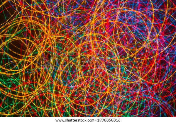 Background Design Light Colored Lines On Stock Photo 1990850816 ...