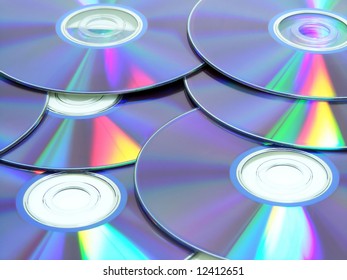Background Filled Cds Stock Photo 12412651 | Shutterstock