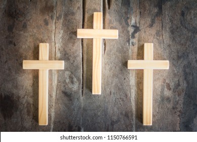 Background Image Three Crosses Easter Sunday Stock Photo 1150766591 ...