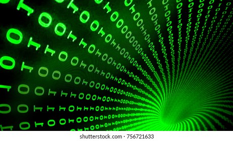 Background Matrix Stylegreen Dominant Colorcode Green Stock Photo (Edit ...