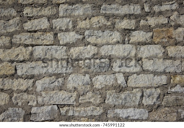 Background Medieval Limestone Wall Stock Photo 745991122 | Shutterstock