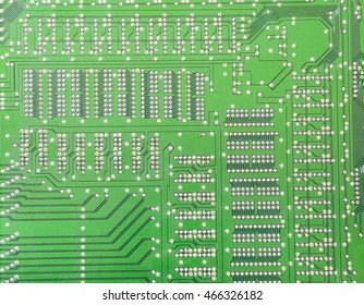 Chipset Font Circuit Board Letters Techno Stock Vector (Royalty Free ...