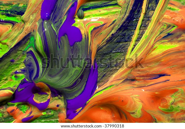 Background Panting Multi Color Texture Stock Photo (Edit Now) 37990318