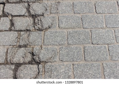 Outdoor Symmetrical Stone Brick Path Stock Photo 1635052051 | Shutterstock