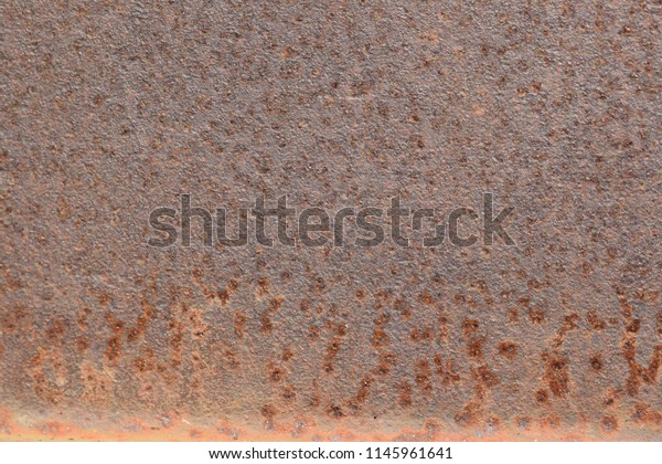 Background Pitted Surface Rust On Steel Stock Photo 1145961641 ...
