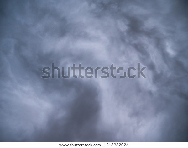 Background Post Apocalyptic Thunderstorm Clouds Revoking Stock Photo ...