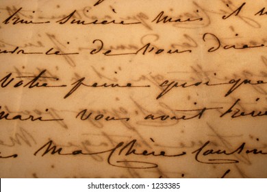 Background Script French Stock Photo 1233385 | Shutterstock