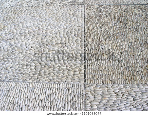 Background Smooth Rounded River Pebbles Texture Stock Photo 1101065099 ...