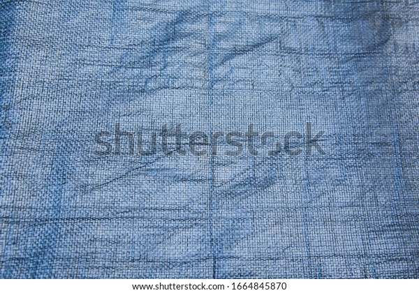 Background Texture Blue Gray Plastic Bag Stock Photo 1664845870 ...
