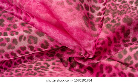 Background Texture Leopard Silk Bright Fabric Stock Photo 1570191784 ...
