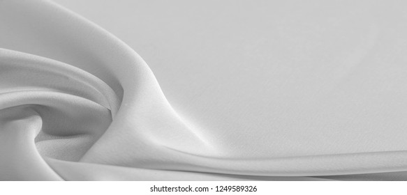 Background Texture Pattern White Silk Fabric Stock Photo 1249589326 ...