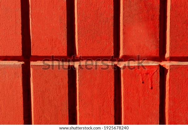 Background Texture Red Brick Smudge Paint Stock Photo 1925678240 ...