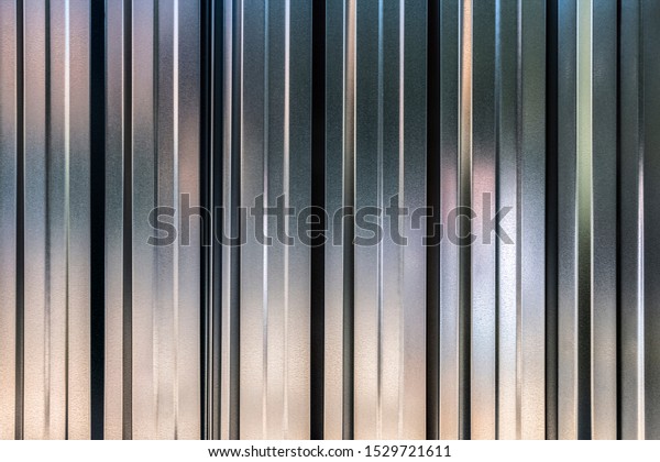 Background Texture Shiny Metal Cladding Stock Photo 1529721611 ...