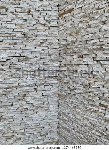 Background Texture Stone Wall Corner Type Stock Photo 1374465950 ...