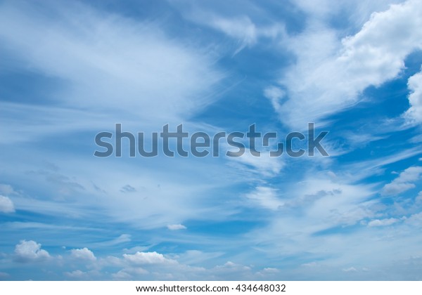 Background Textures Sky Clouds Daylight Stock Photo 434648032 ...