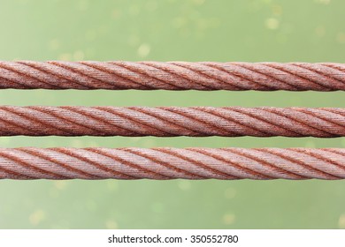 Background Three Rusty Wire Rope Sling Stock Photo 350552780 | Shutterstock
