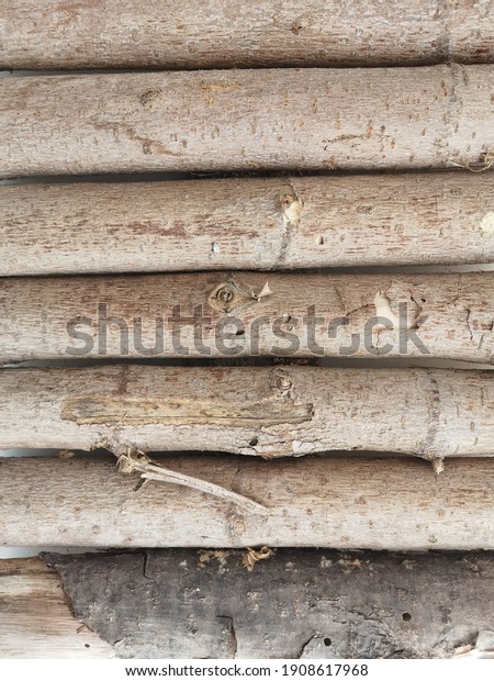 Background Tree Branches Stacked Rows Stock Photo 1908617968 | Shutterstock