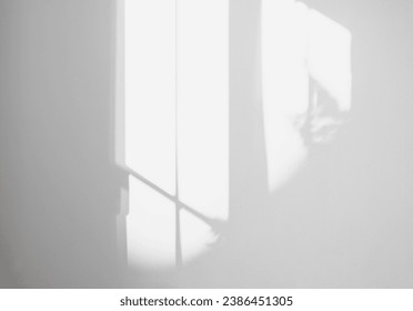 Window Shadow Overlay On Wall Background - Pixcrafter