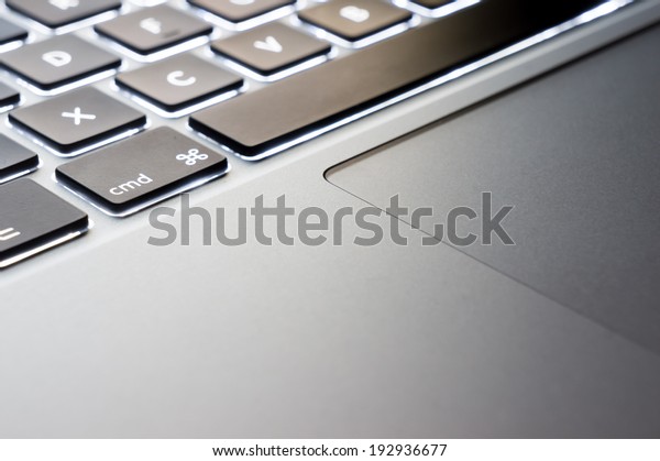 Backlit Keyboard Touchpad Stock Photo 192936677 | Shutterstock