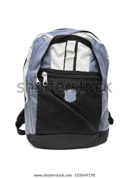Backpack Isolated On White Background Stock Photo 103649198 | Shutterstock