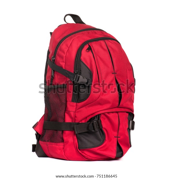 Backpack Isolated On White Background Childrens Stock Photo 751186645 ...