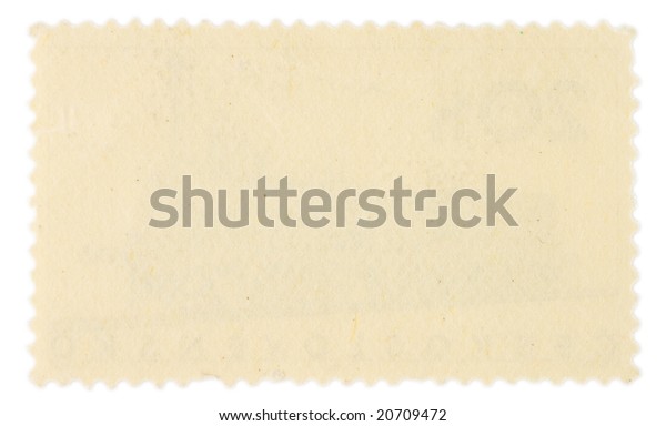 Backside Postage Stamp Stock Photo 20709472 | Shutterstock